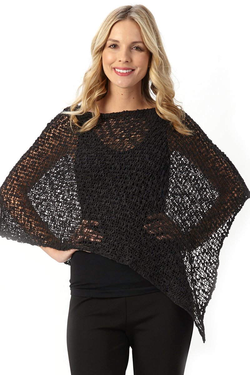 Multi-way Popcorn Poncho – Moxy Boutique